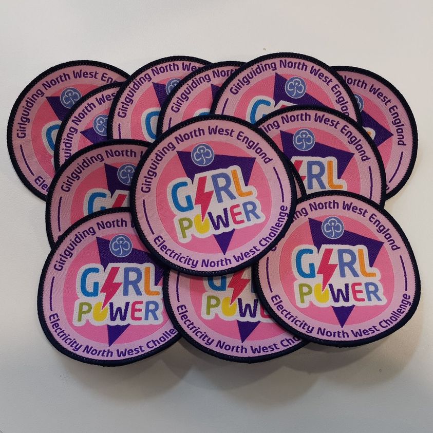 Girl Power badge - Girlguiding Stockport
